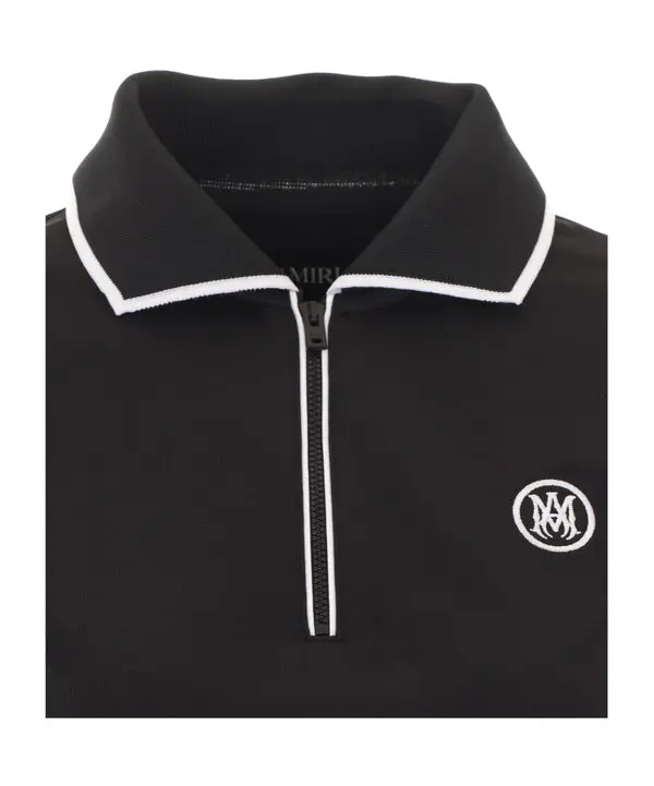 Amiri Short-sleeved Polo Shirt With Logo Detail