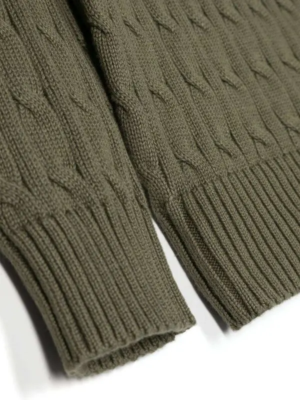 Ralph Lauren Coarse Twisted Knitted Sweater