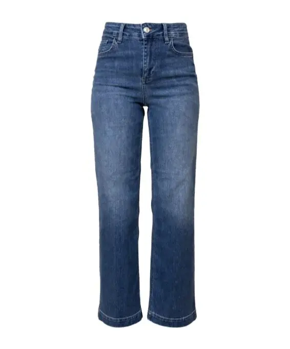 Liu Jo Flared Jeans With Rhinestone Embellishments
