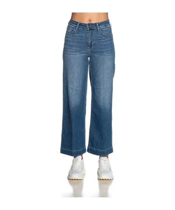 Liu Jo Flared Jeans With Rhinestone Embellishments