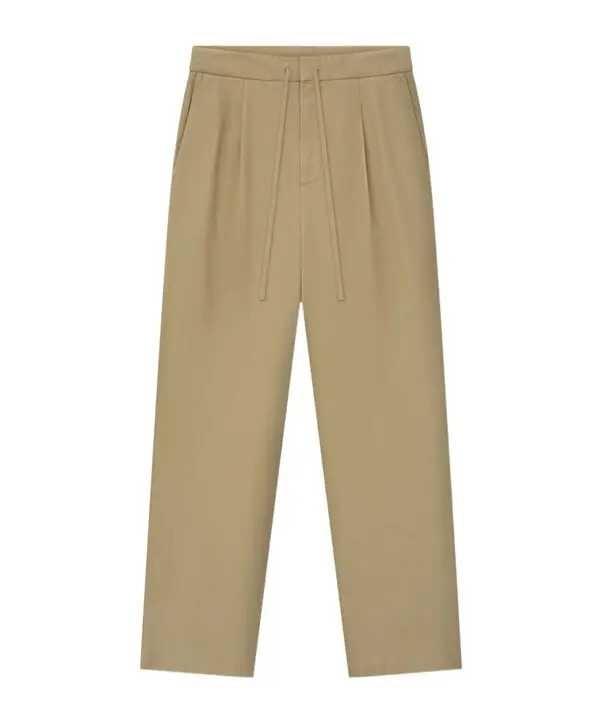 Fear Of God Wide-leg Drawstring Trousers - Dune