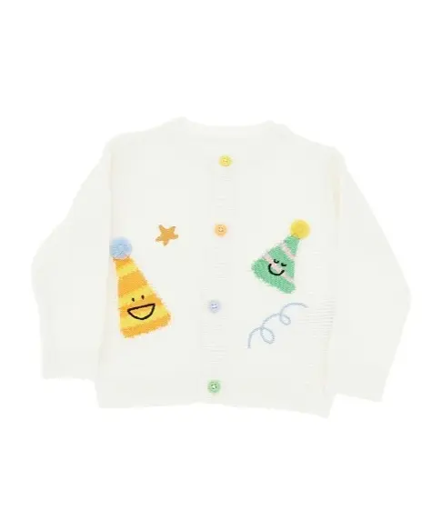 Stella McCartney Embroidered Cardigan - White