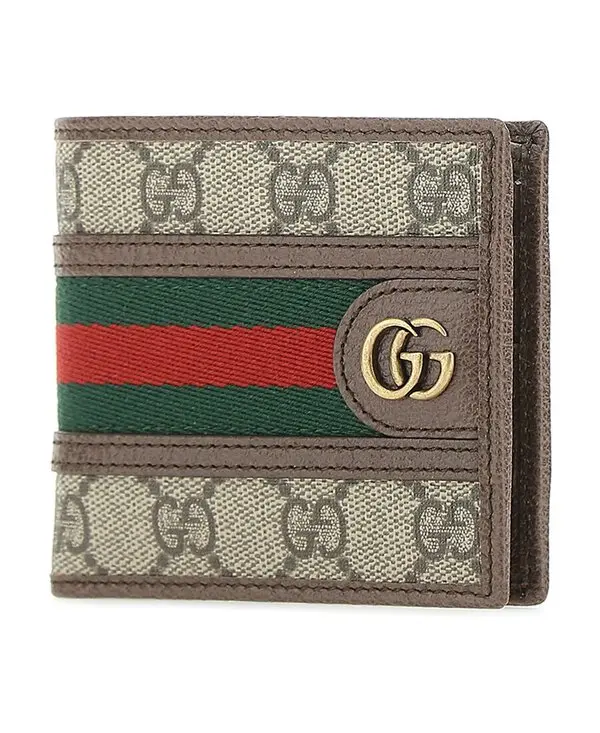 Gucci Ophidia Bifold Wallet - Beige/ebony