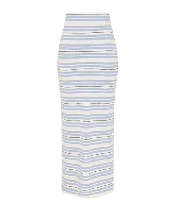 Zimmermann Rebellion Stripe Midi Skirt - Multi Stripe