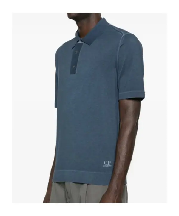 C.P. COMPANY Buttoned Polo Shirt