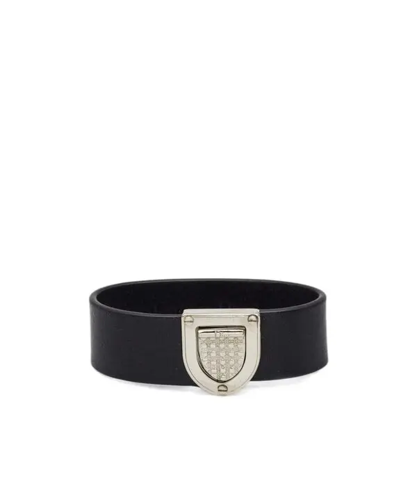 Dior Logo Bracelet - Black