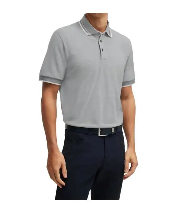 Hugo Boss Buttoned Trim Polo Shirt
