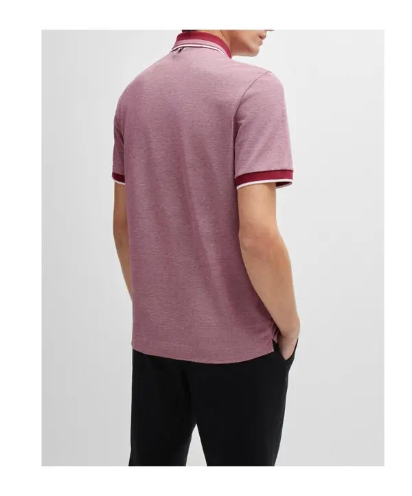 Hugo Boss Logo Embroidered Short-sleeved Polo Shirt