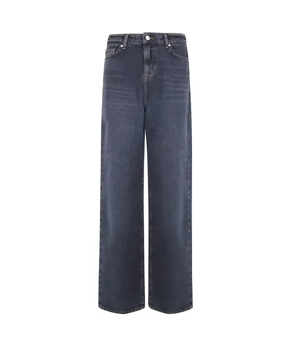 7 For All Mankind Slouchy Wide Leg Stormwave Jeans