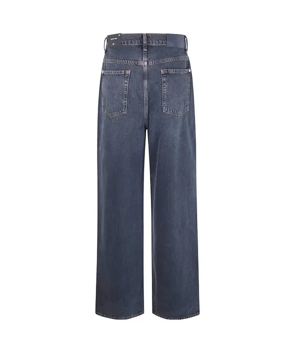 7 For All Mankind Slouchy Wide Leg Stormwave Jeans