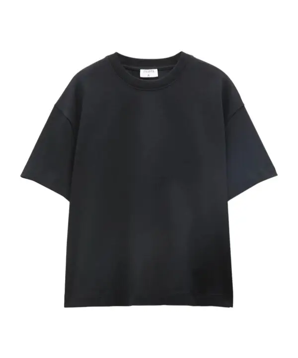 Filippa K Oversized Organic Cotton T-shirt - Black