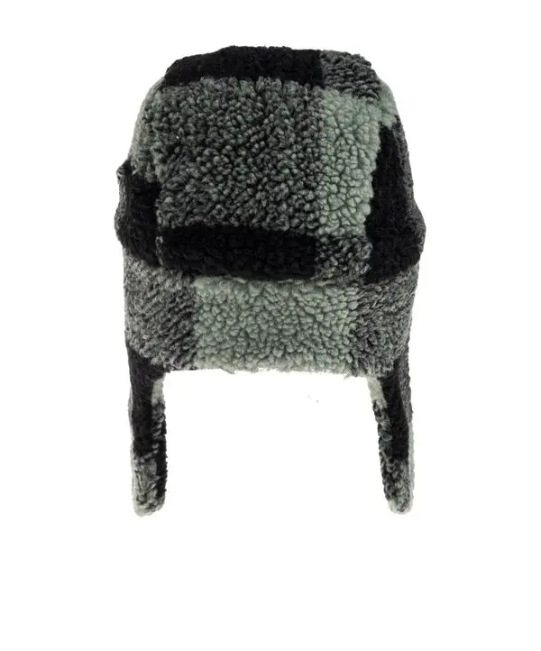 Stella McCartney Plaid Wool Hat
