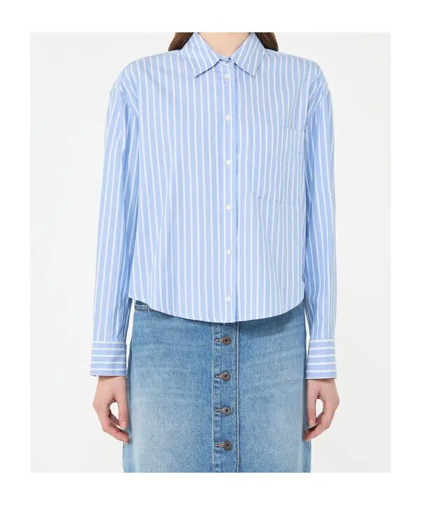 Max Mara Cartone Striped Oxford Shirt