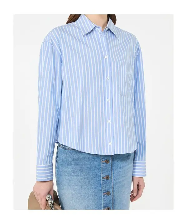 Max Mara Cartone Striped Oxford Shirt