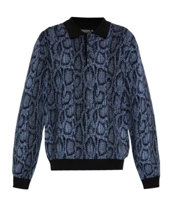 Carhartt Work In Progress Patterned Polo Shirt