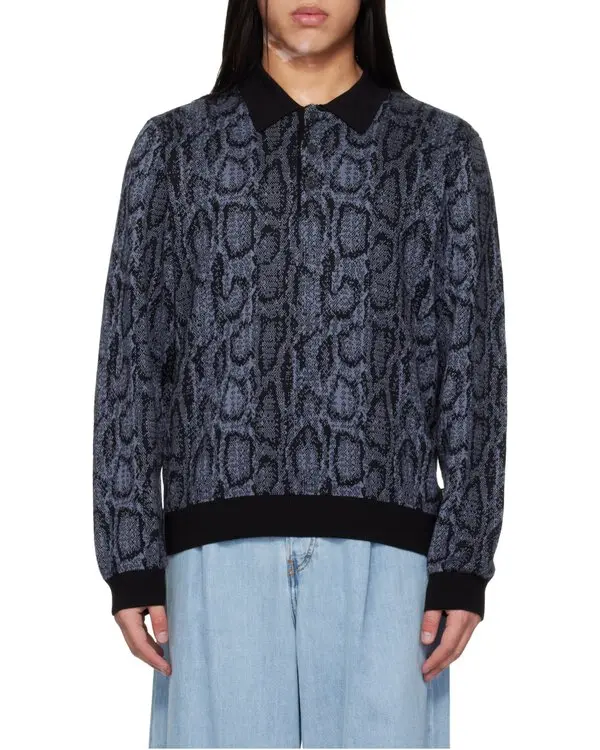 Carhartt Work In Progress Patterned Polo Shirt