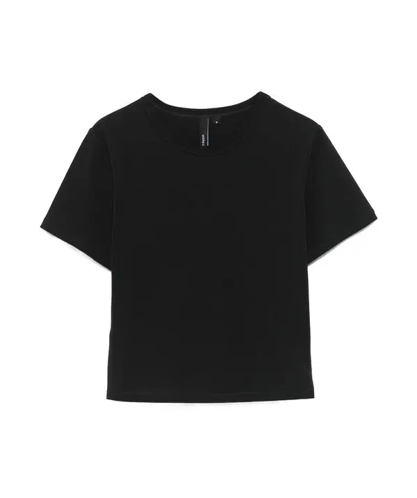 ENTIRE STUDIOS Short Sleeve Crewneck Cropped T-shirt