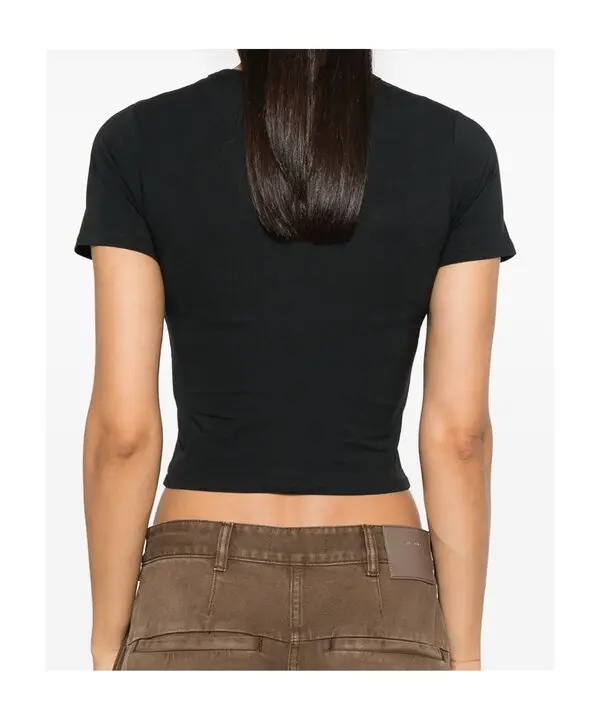 ENTIRE STUDIOS Short Sleeve Crewneck Cropped T-shirt