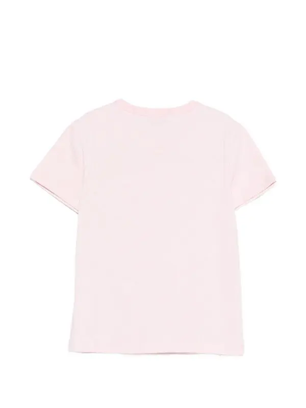 Emilio Pucci Crew Neck Short Sleeve T-shirt With Logo