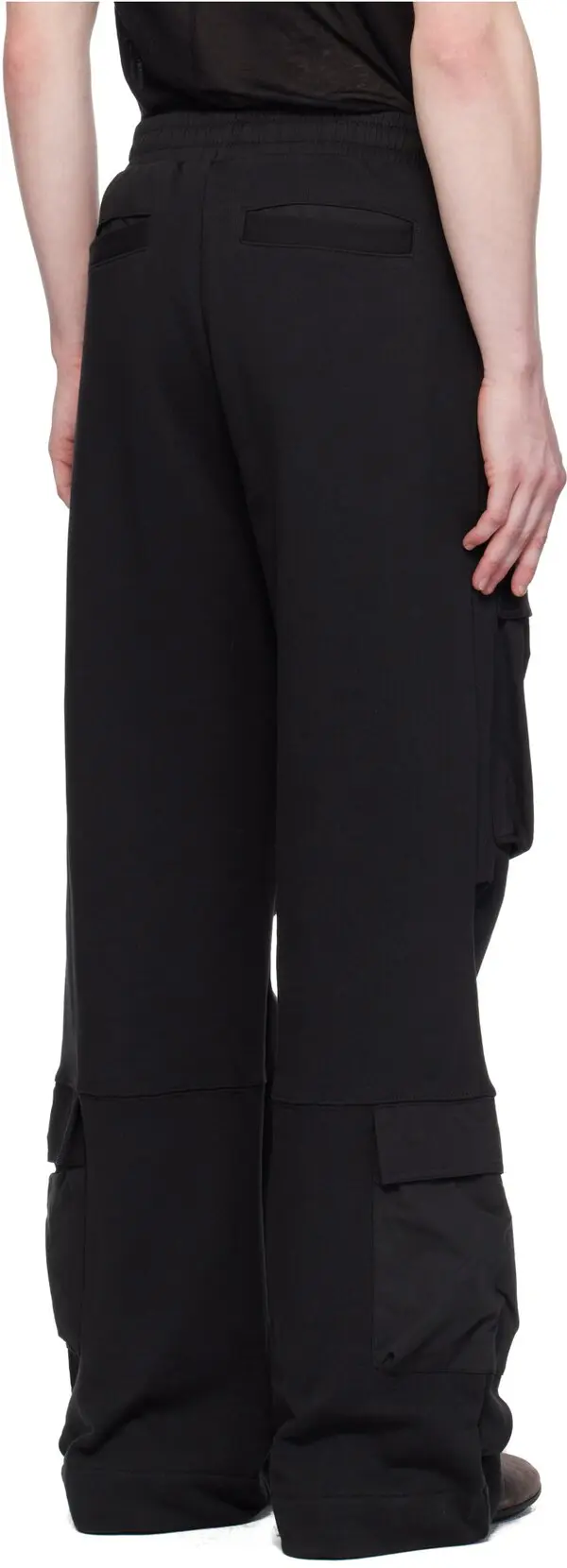 ENTIRE STUDIOS Utility Wide-leg Cargo Track Trousers