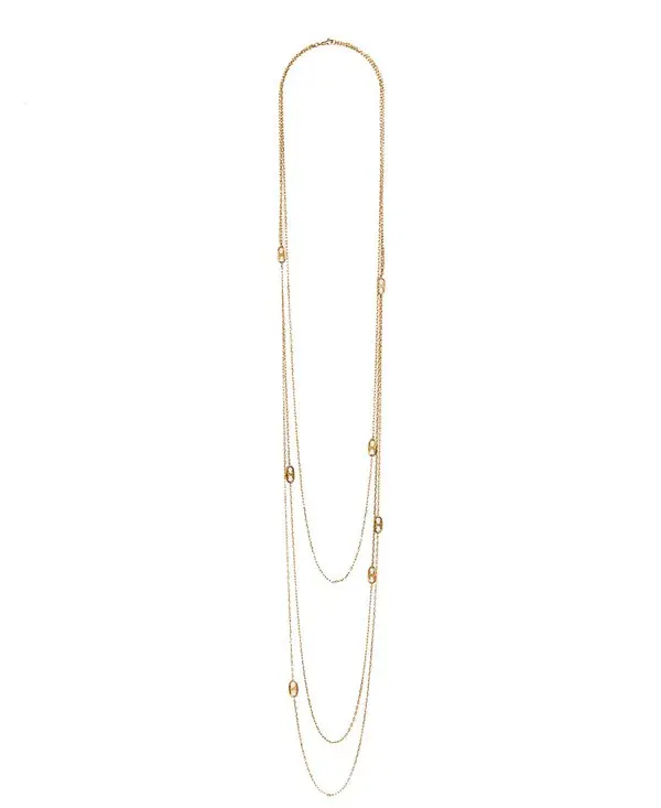 Celine Maillon Triomphe Sautoir In Gold Finish Brass