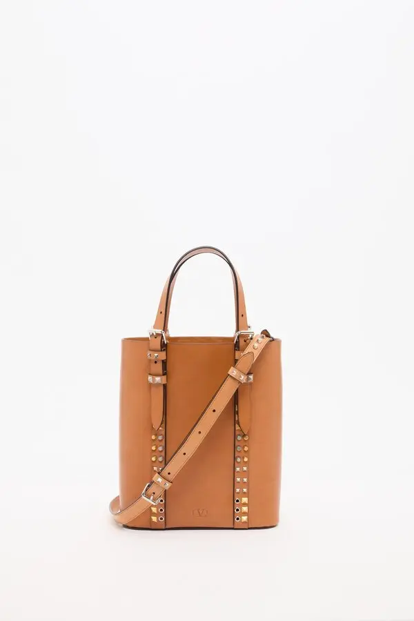Valentino Garavani Studded Leather Shoulder Bag