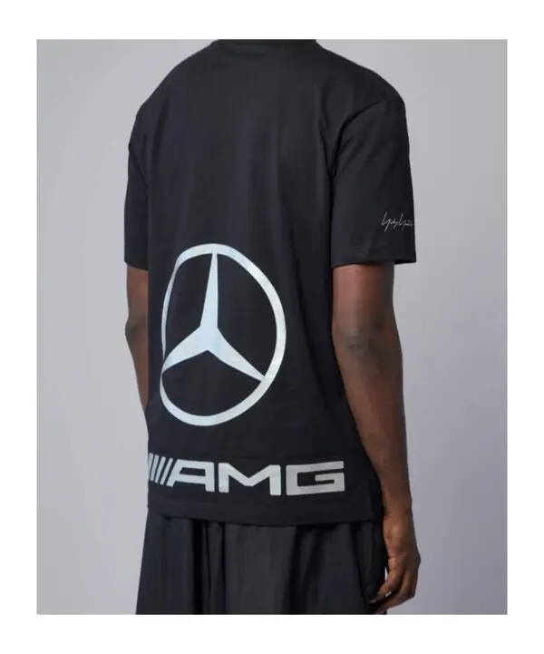 Y3 Mercedes Amg Petronas Formula 1 Team Tour Short Sleeve T-shirt