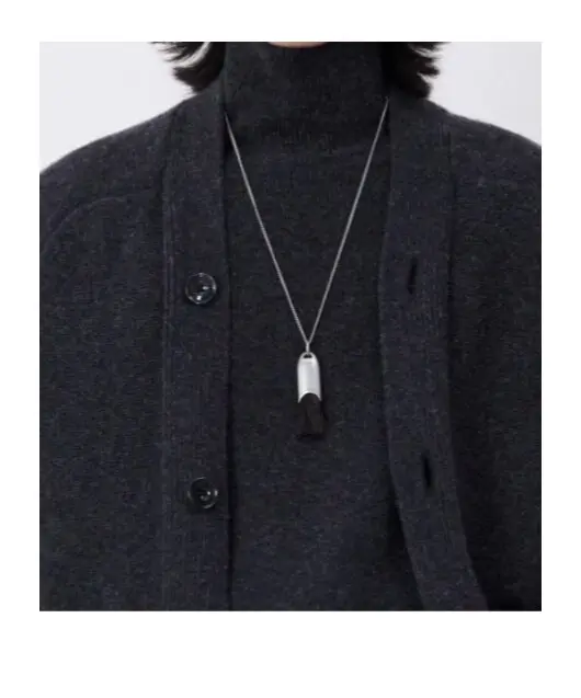 LEMAIRE Horse Hair Tassel Pendant Necklace