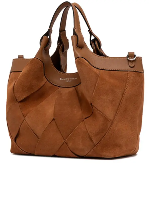 GIANNI CHIARINI Woven Logo Handbag