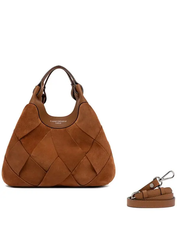 GIANNI CHIARINI Woven Logo Handbag