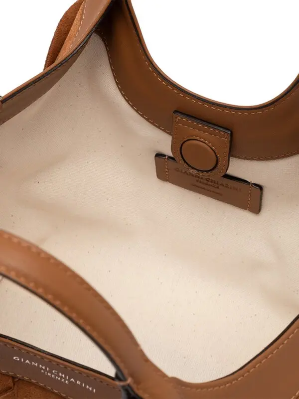 GIANNI CHIARINI Woven Logo Handbag