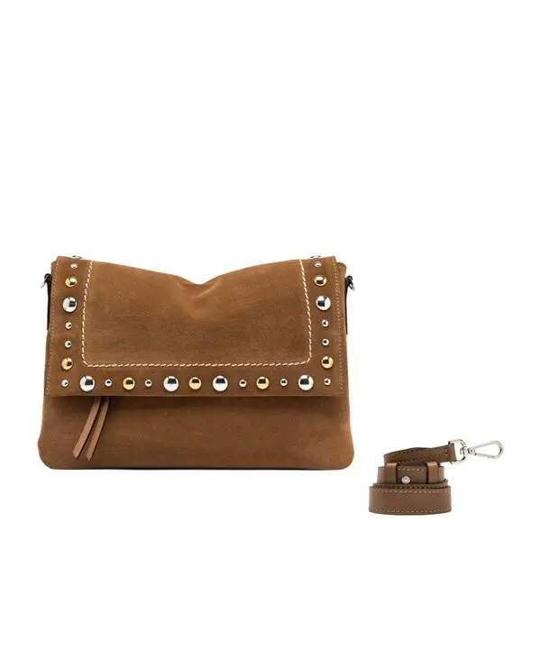 GIANNI CHIARINI Elisa Shoulder Bag With Studded Embellishments