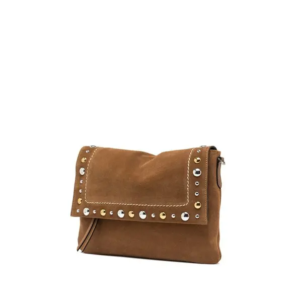 GIANNI CHIARINI Elisa Shoulder Bag With Studded Embellishments