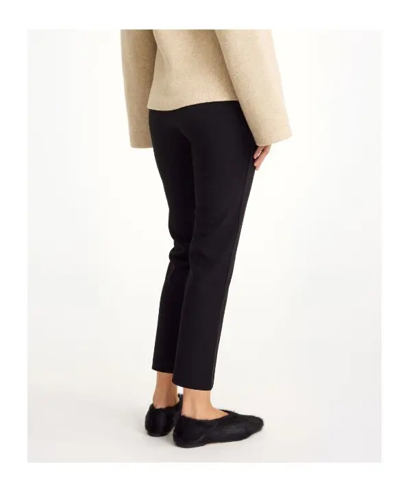 BY MALENE BIRGER Vilea Cropped Trousers - Black