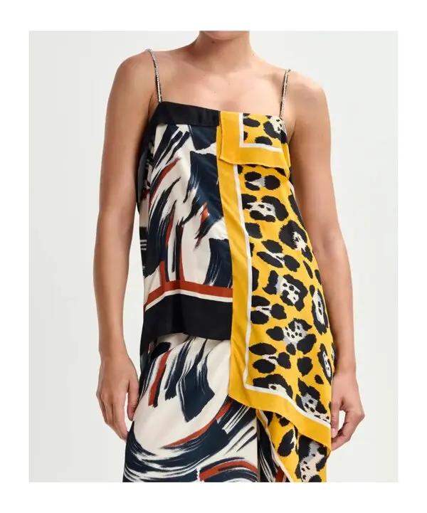 Essentiel Antwerp Josette Printed Sleeveless Top