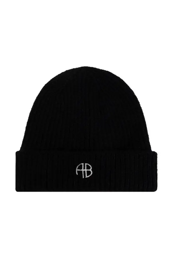 ANINE BING Elia Beanie - Black