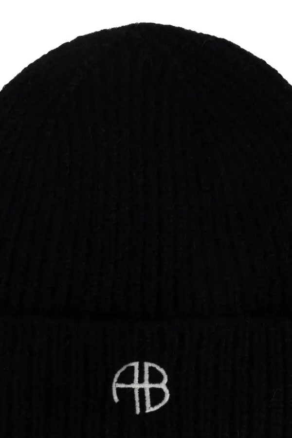 ANINE BING Elia Beanie - Black