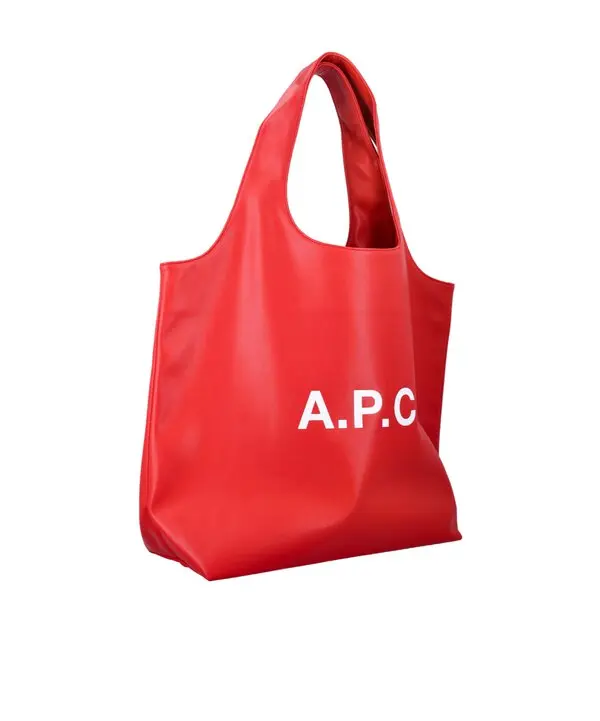A.p.c. Ninon Medium Tote Bag - Red