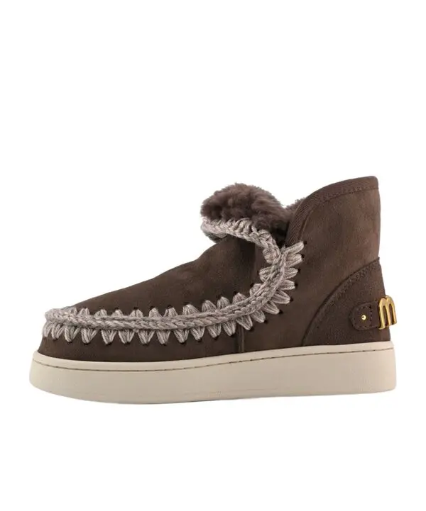 Mou Eskimo Braided Ankle Boots