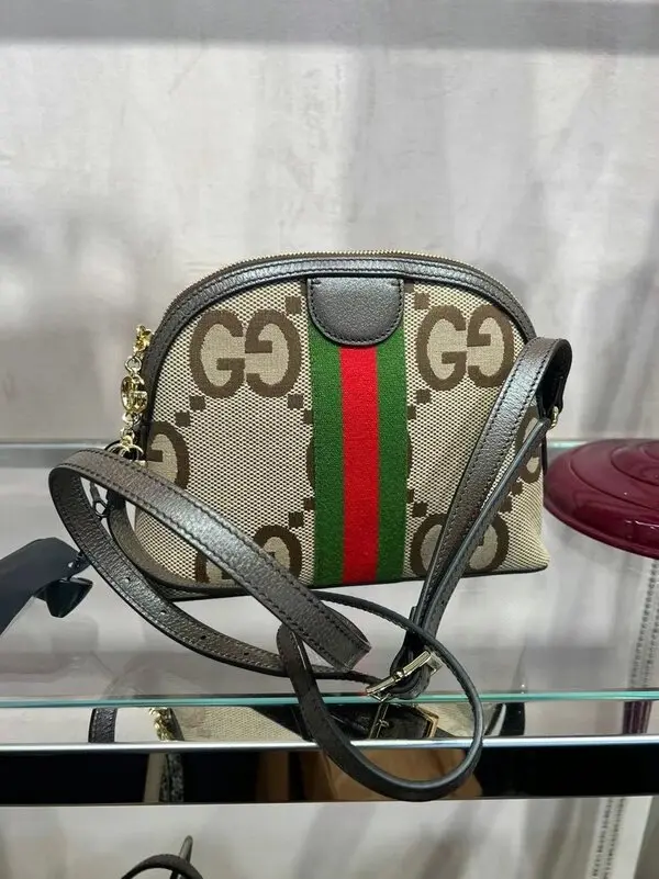 Gucci Ophidia Jumbo Gg Small Shoulder Bag