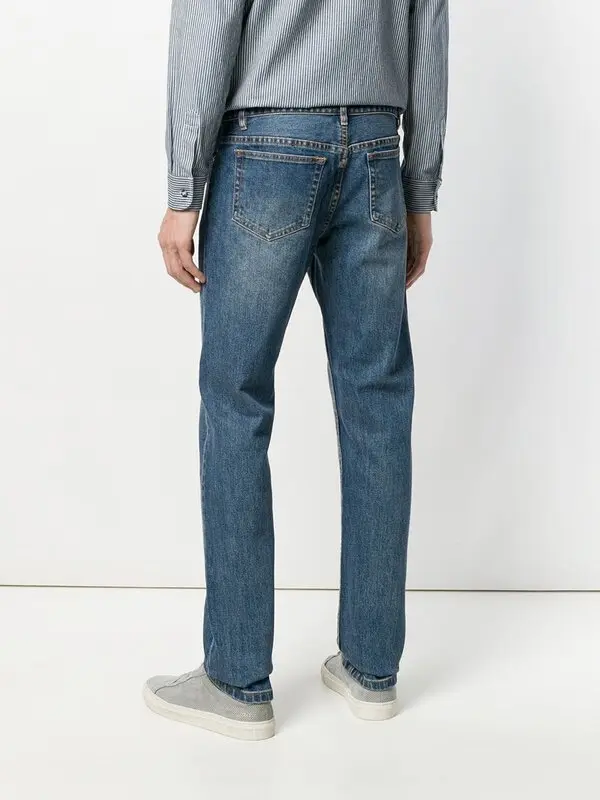 A.p.c. Faded Slim-fit Jeans
