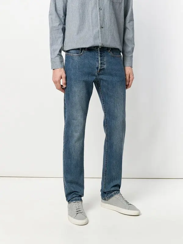A.p.c. Faded Slim-fit Jeans