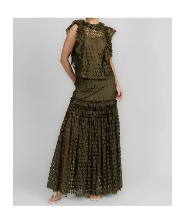 Ulla Johnson Lace Maxi Skirt