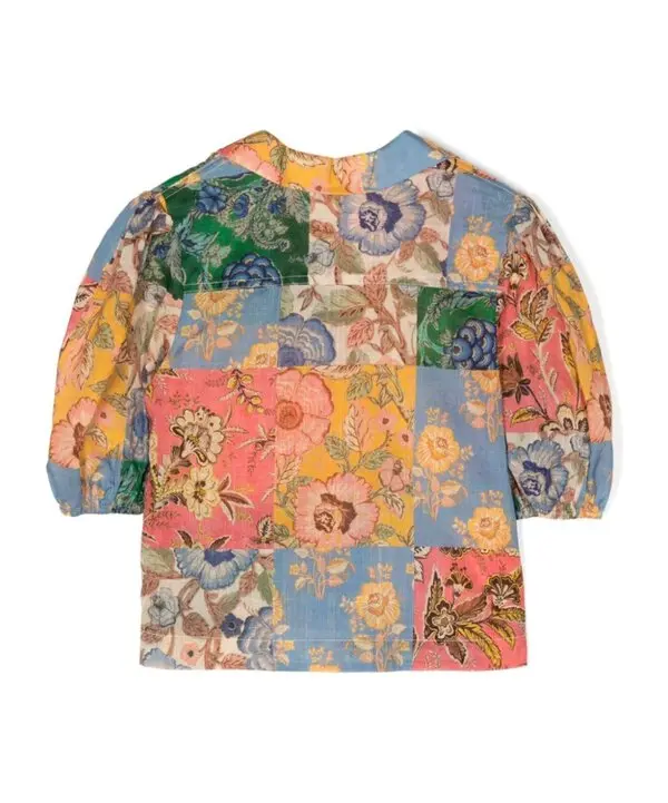 Zimmermann Short-sleeved Shirt With Scalloped Trim