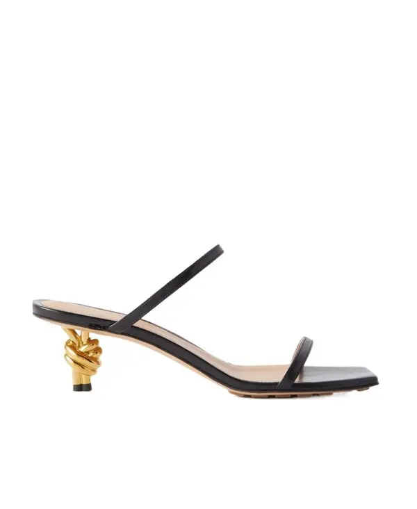 Bottega Veneta Leather Knot Mules