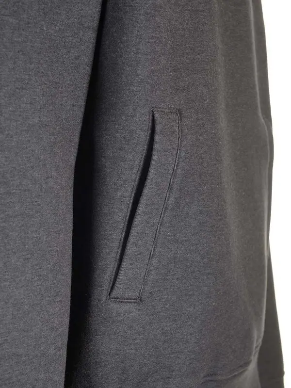 The North Face Long Sleeve Hoodie With Ribbed Trim