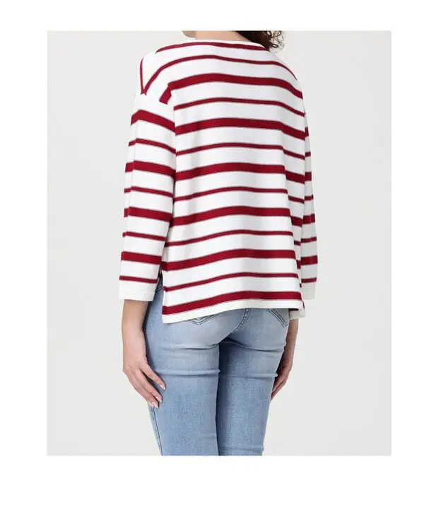 Max Mara Long Sleeve Striped Knitwear