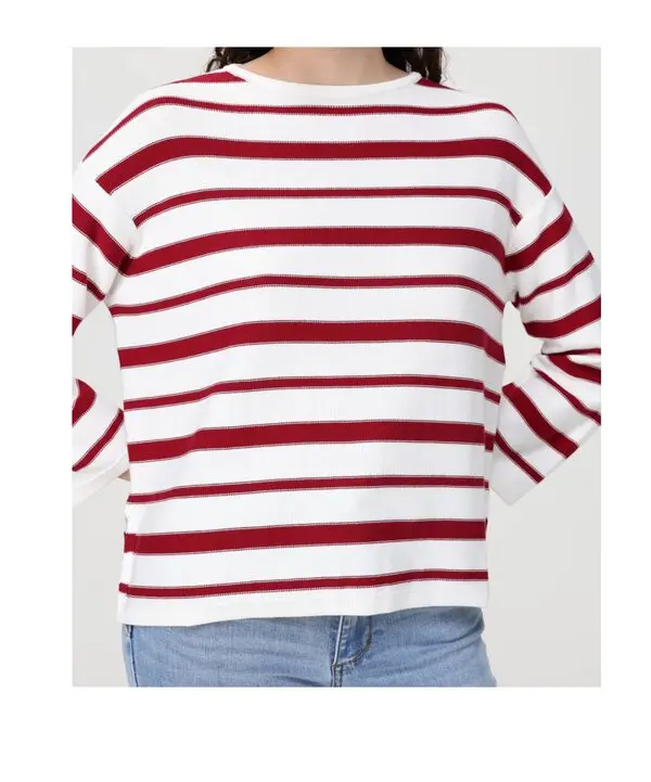 Max Mara Long Sleeve Striped Knitwear