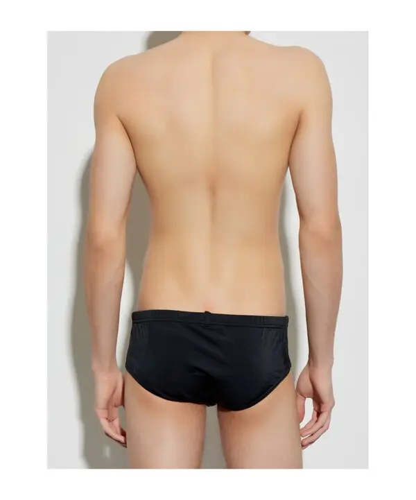Dsquared2 Triangle Swim Trunks With Rainbow Stripe Detail