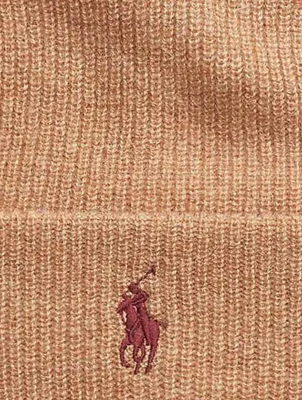 Polo Ralph Lauren Knitted Beanie With Embroidered Pony Logo